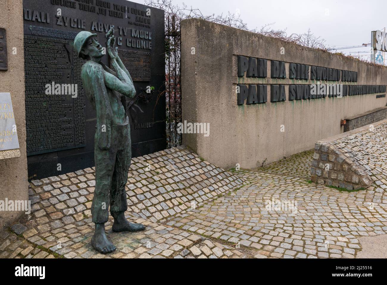 Poland solidarnosc monument hi-res stock photography and images - Alamy