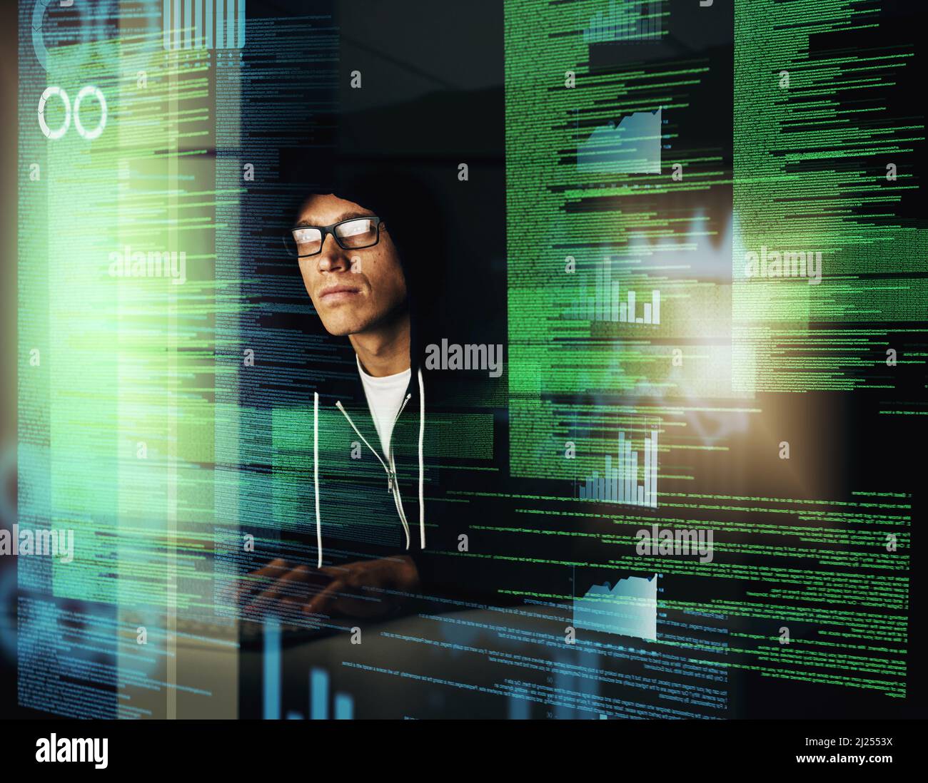 Computer hack real people hi-res stock photography and images - Alamy