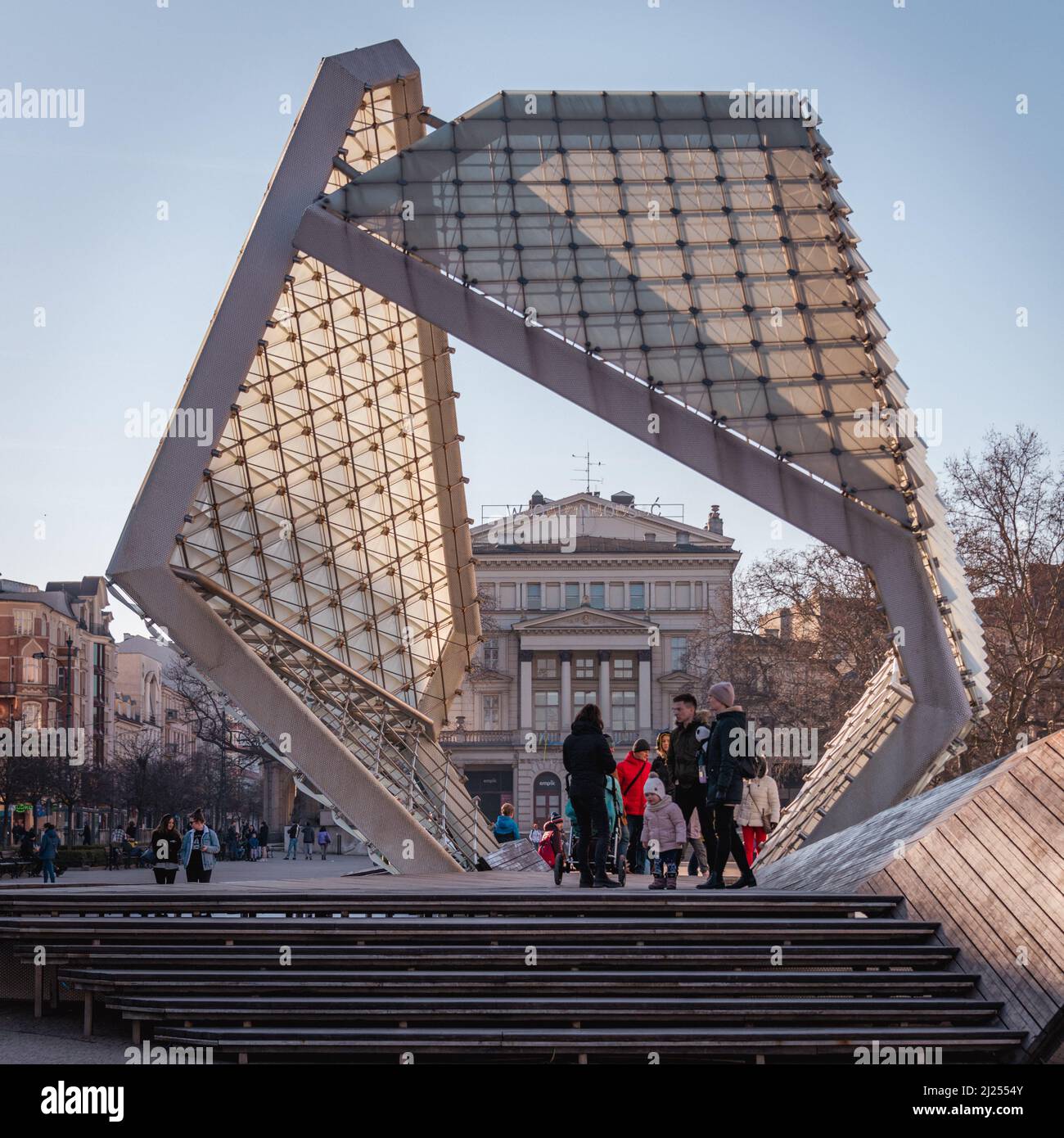 Fontanna WolnoSci Poznan Stock Photo - Alamy