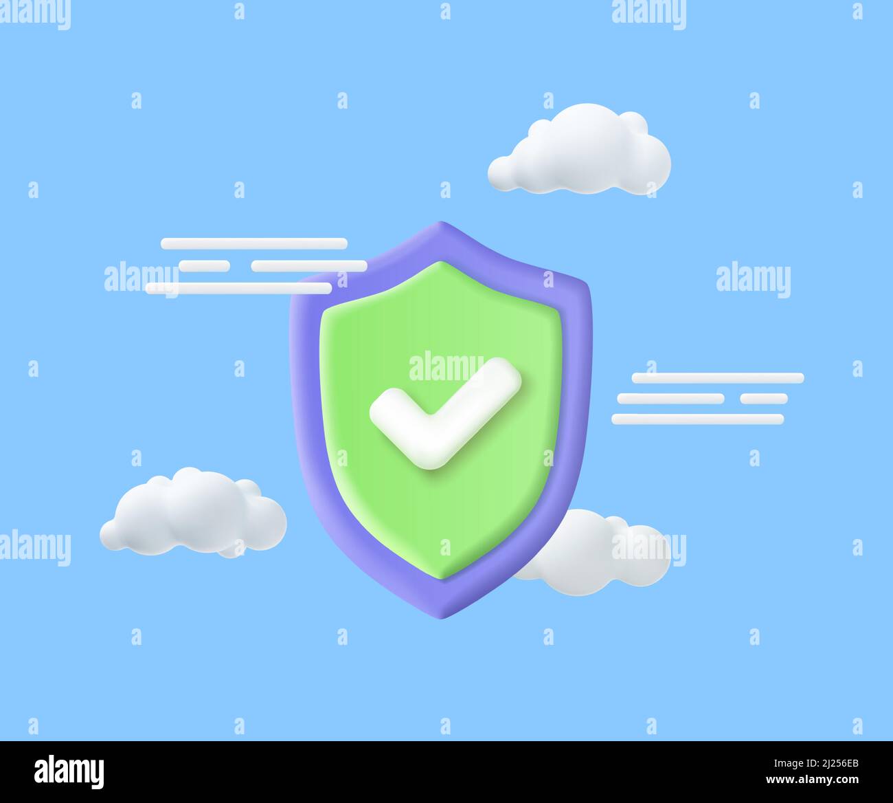 3d computing and storage security concept Stock Vector Image & Art - Alamy