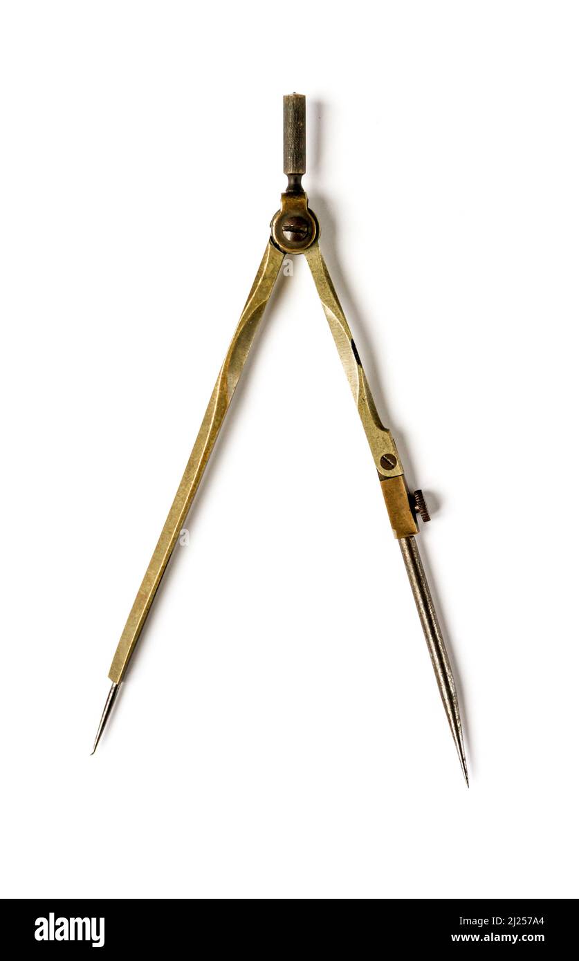 Measuring with a pair of compasses hi-res stock photography and images ...