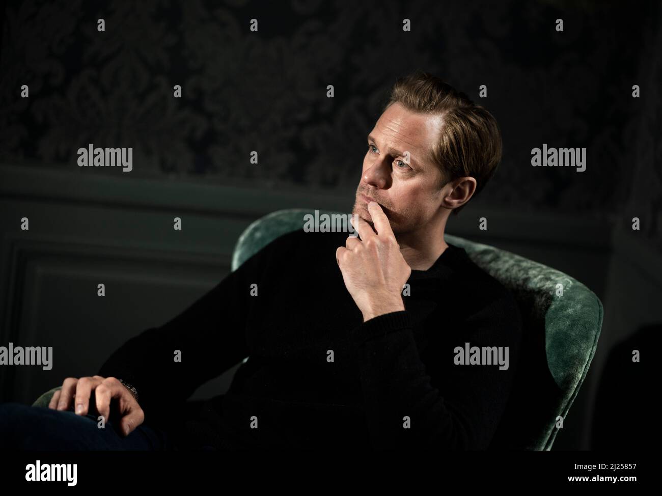 Alexander Skarsgard photographed in Stockholm, Sweden, on March 28 ...