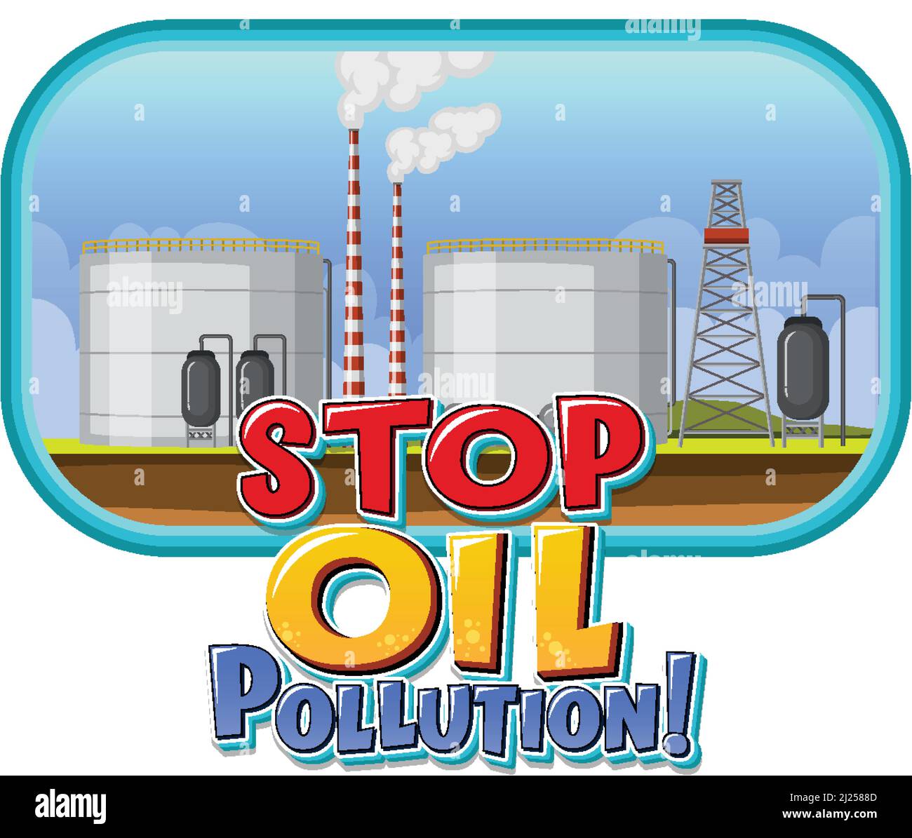 Stop oil pollution Cut Out Stock Images & Pictures - Alamy