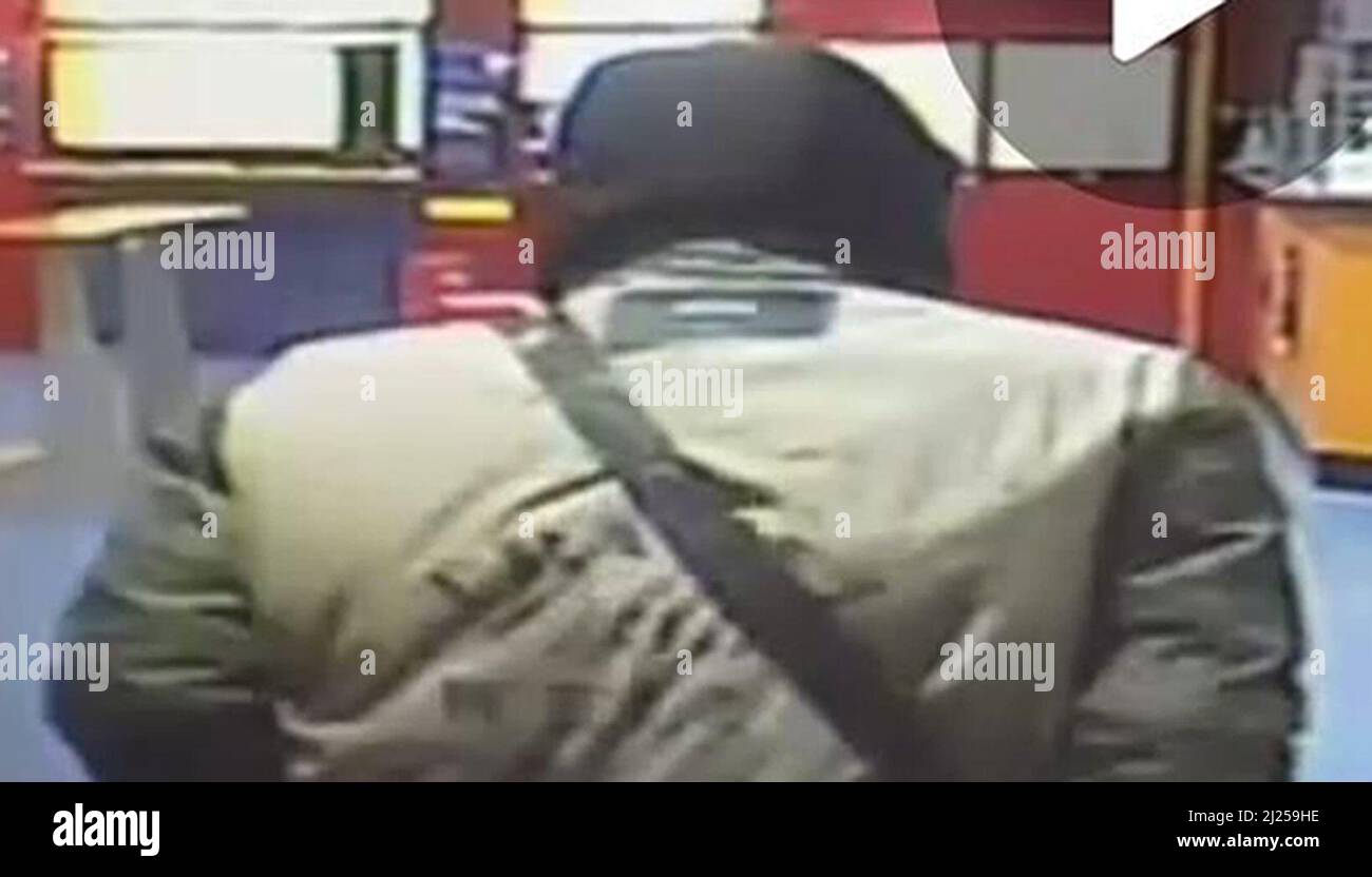 Handout image from CCTV dated 17/12/2021 of a man these wish to ...