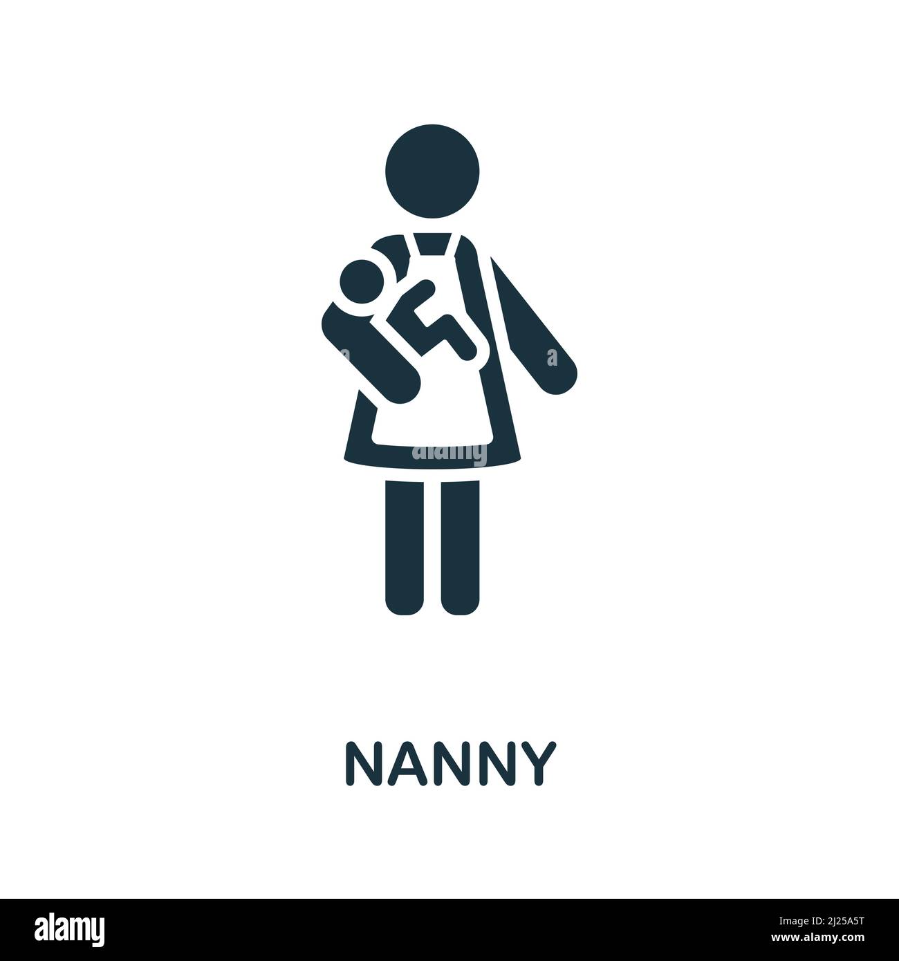 Father nanny Stock Vector Images - Alamy