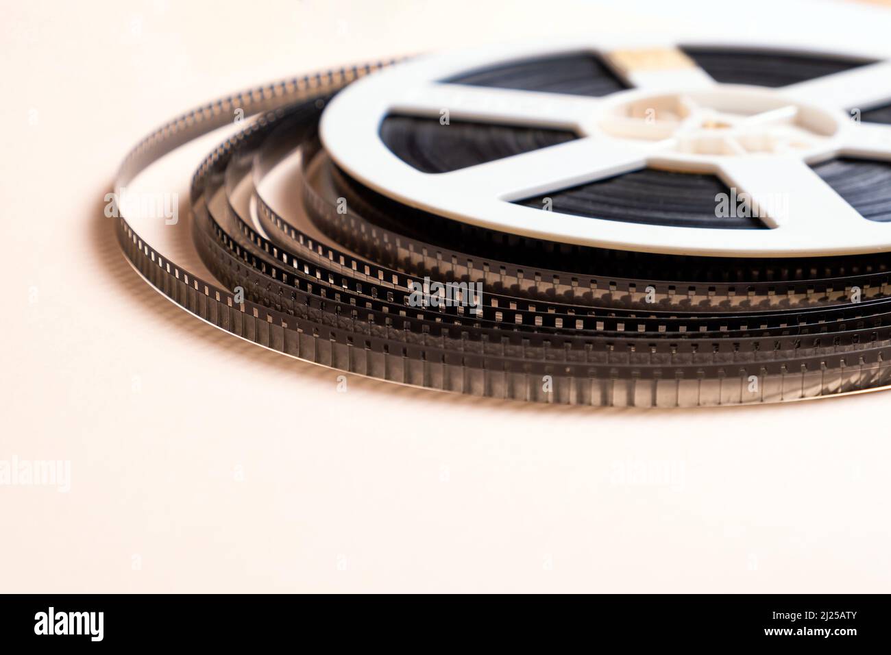 Swirl film reel hi-res stock photography and images - Alamy