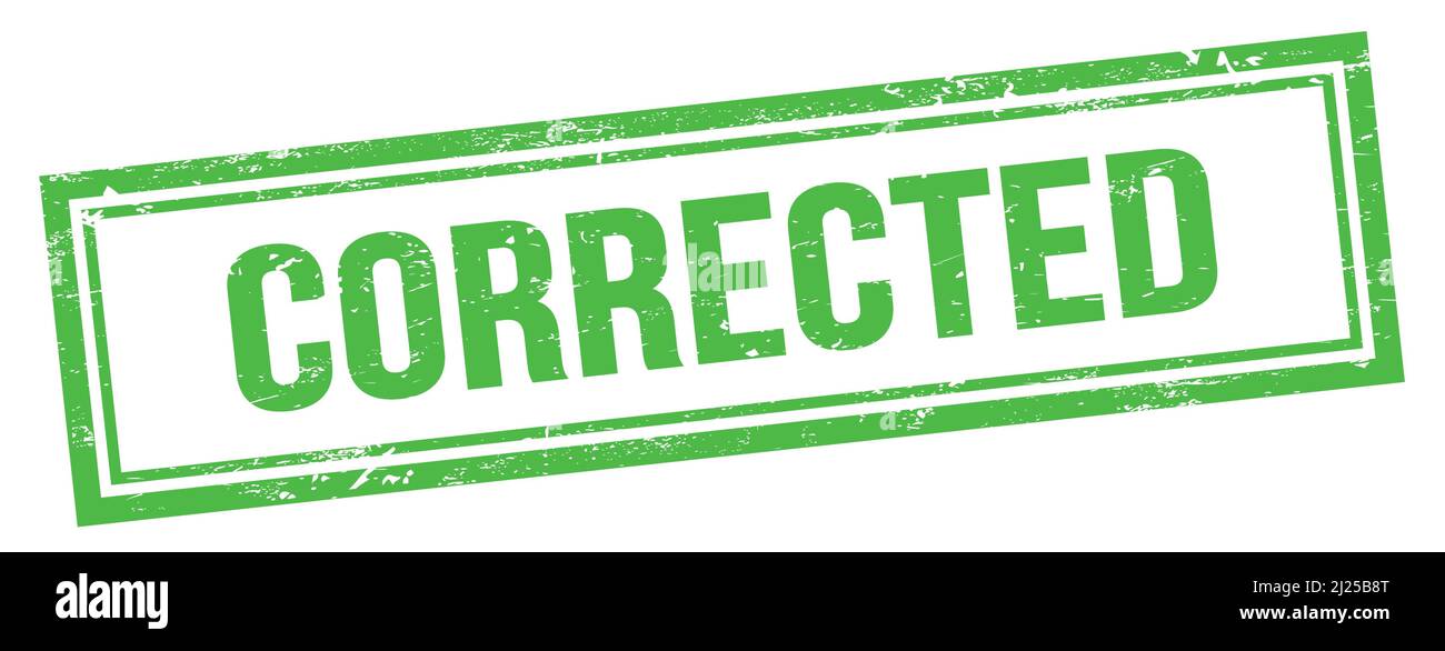 Corrected rubber stamp hi-res stock photography and images - Alamy