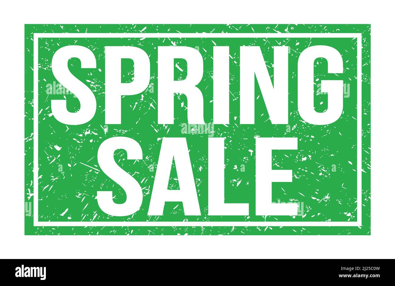 Spring sale stamp Cut Out Stock Images & Pictures - Alamy