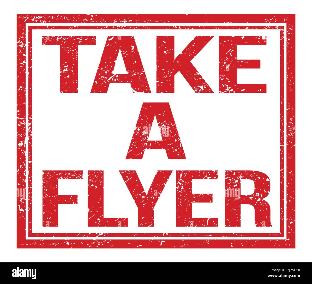 Take a flyer hi-res stock photography and images - Alamy