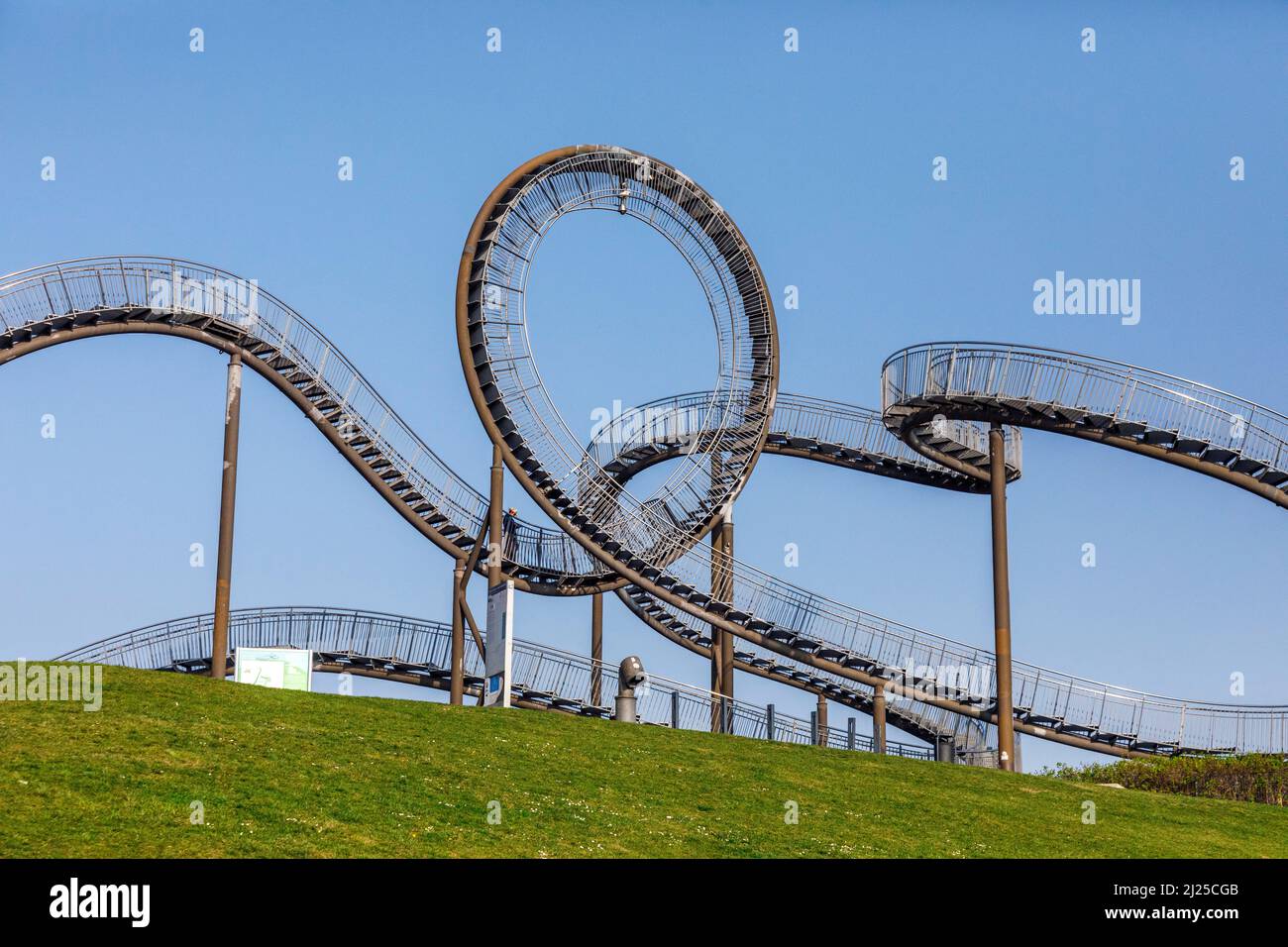 Tiger and Turtle - Magic Mountain, a sight based on a roller coaster on ...