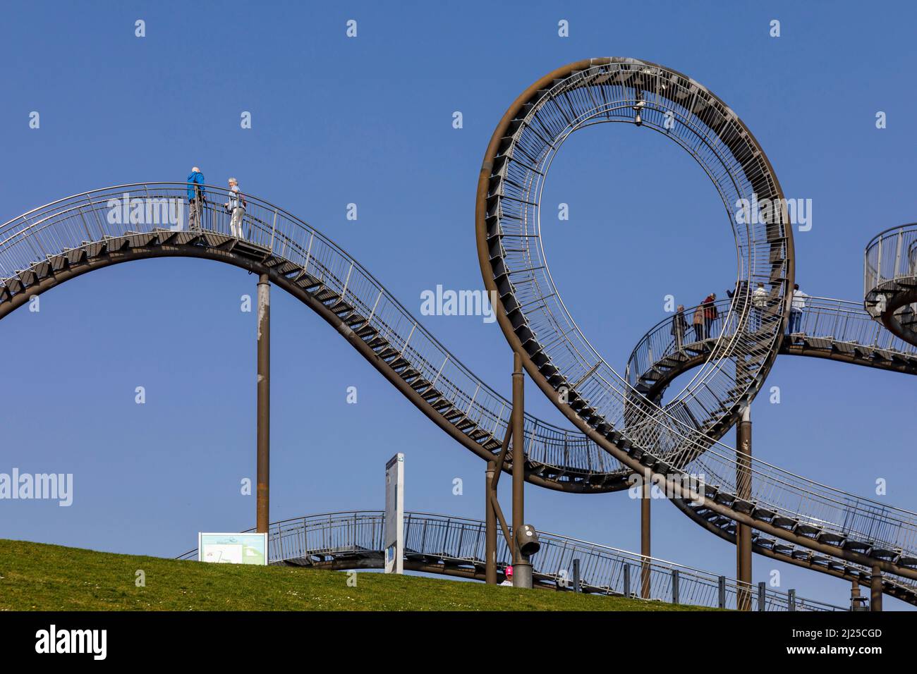 Tiger and Turtle - Magic Mountain, a sight based on a roller coaster on ...