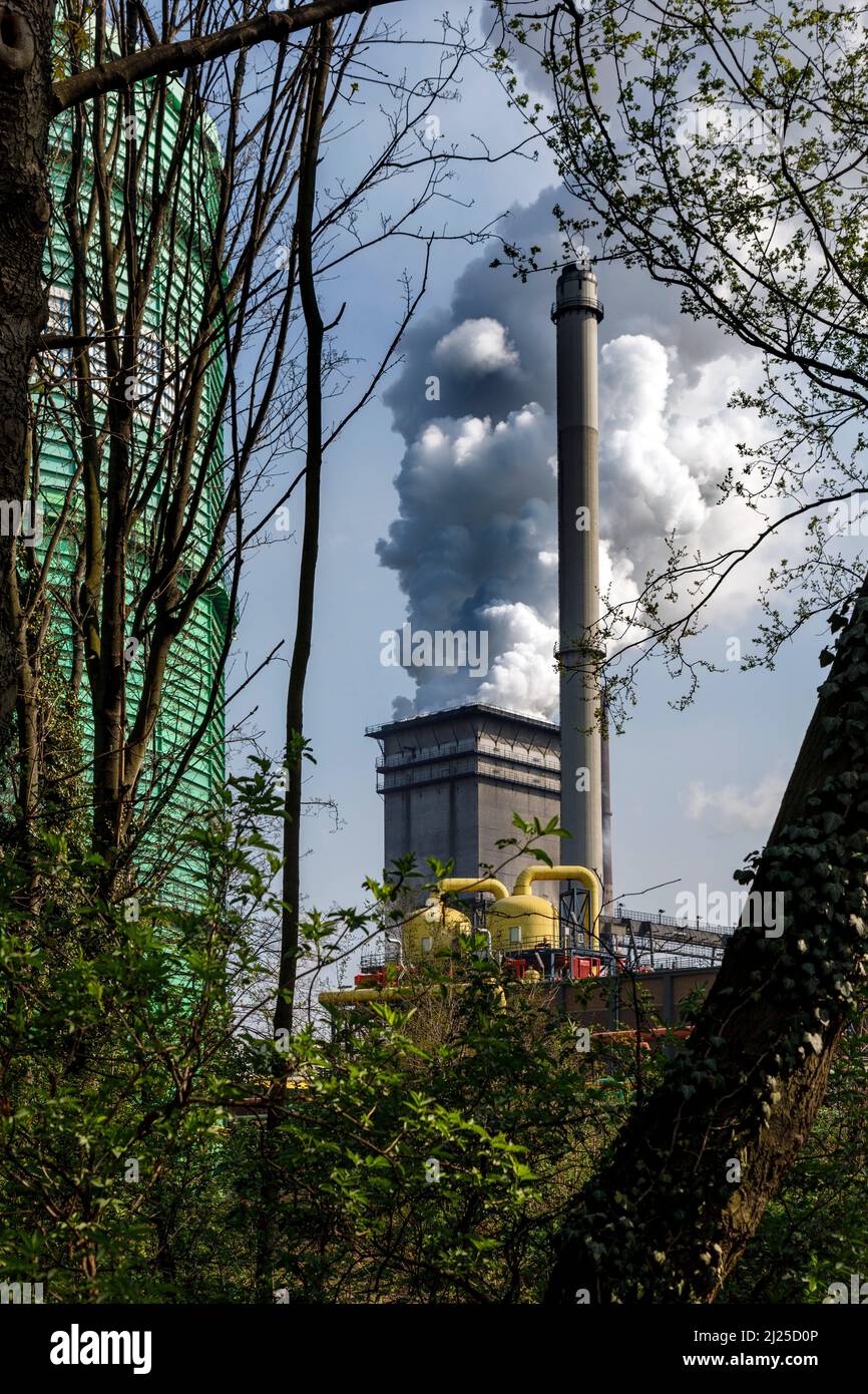 Coking plant of the steel works Huttenwerke Krupp Mannesmann - HKM ...