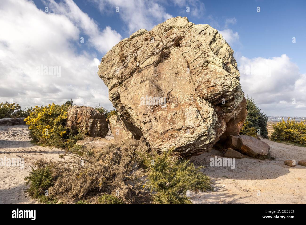 Agglestone Rock aka Devil's Anvil, Studland and Godlingston Heath ...