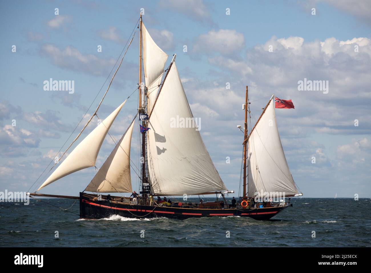 Gaff rig ketch hi-res stock photography and images - Alamy