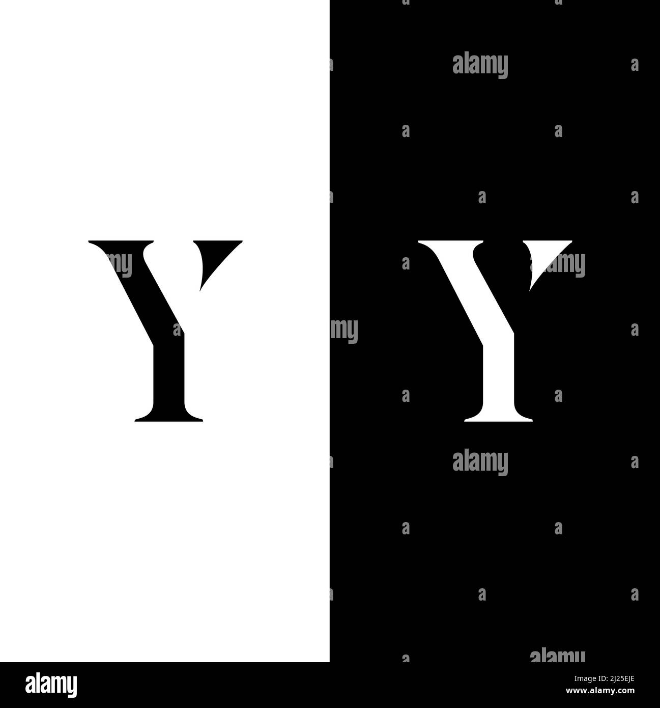 Y letters Initial icons monogram vector inspiration logo design Stock ...