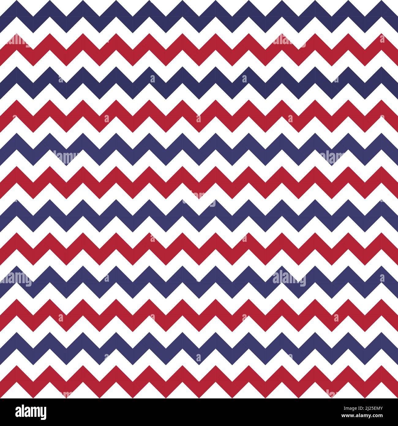 American national colors red white blue chevron seamless pattern ...