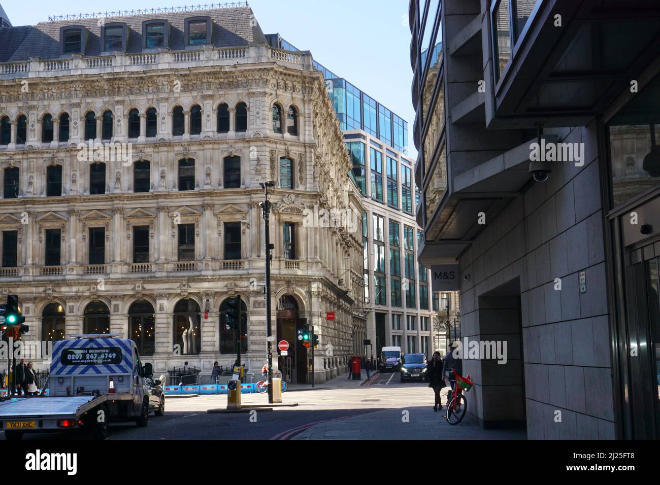 Grace church Street, London, United Kingdom Stock Photo - Alamy