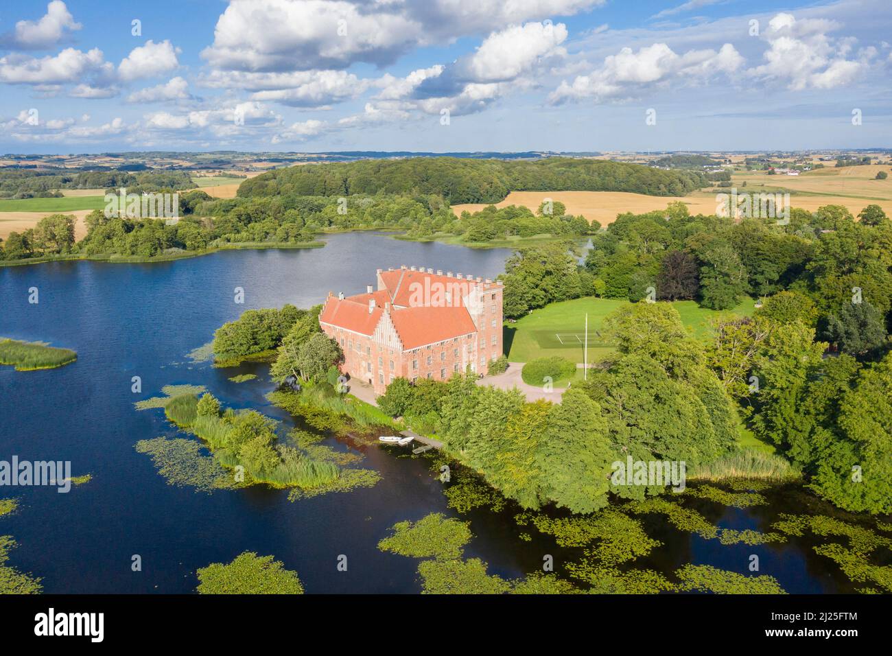 Svaneholm castle in summer. Scania, Sweden Stock Photo - Alamy