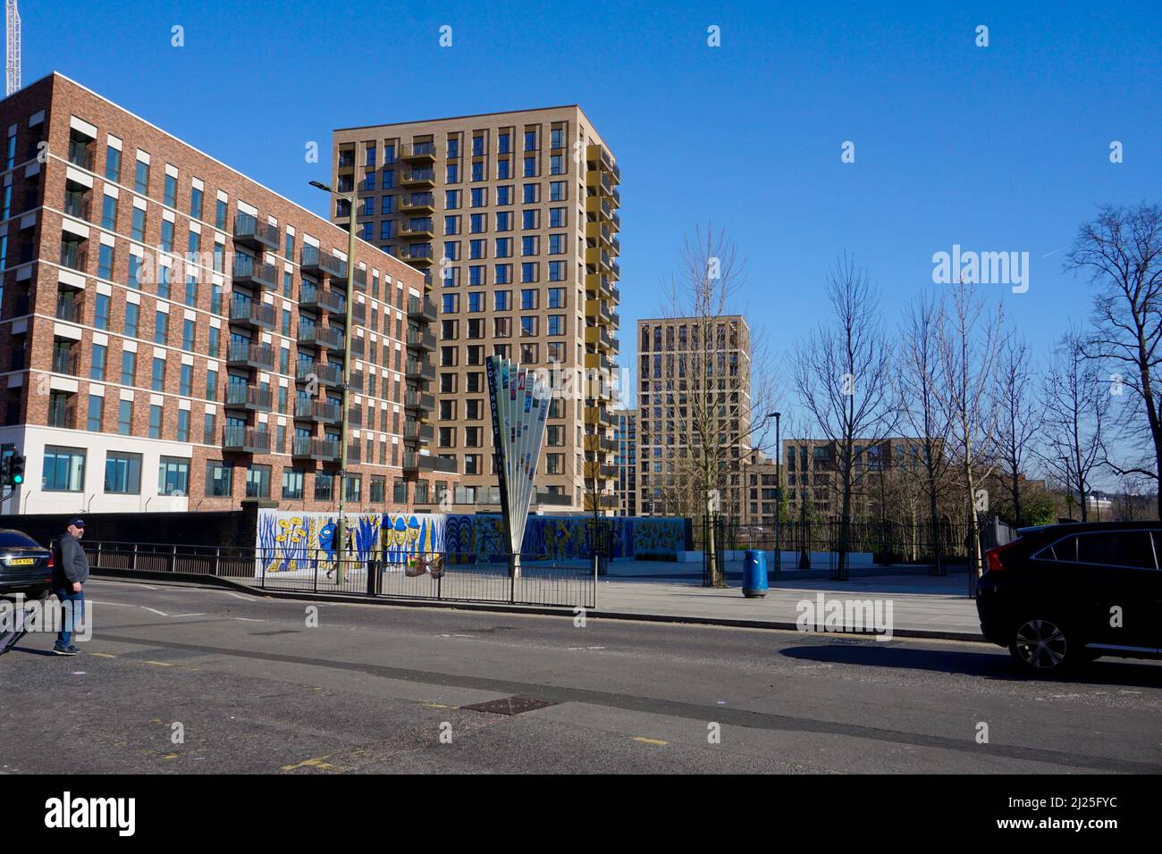 Redevelopment on Colindale Avenue , London, United Kingdom Stock Photo ...