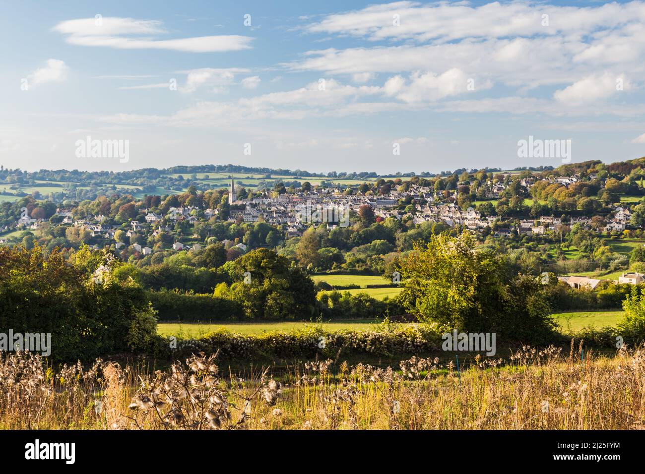 Painswick village cotswolds gloucestershire england hi-res stock ...
