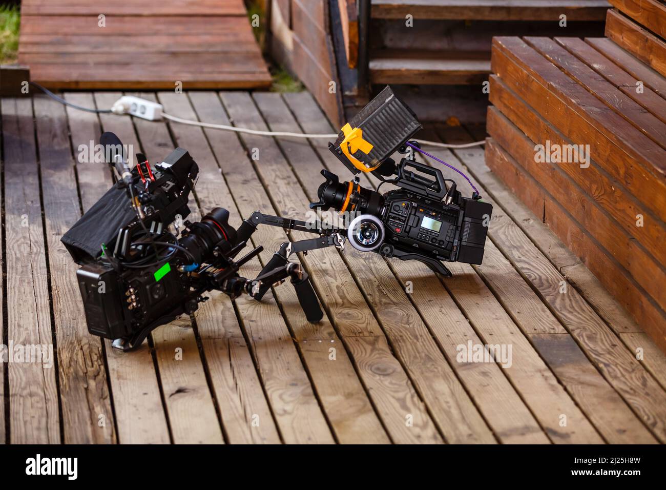 Videographer steadicam hi-res stock photography and images - Alamy