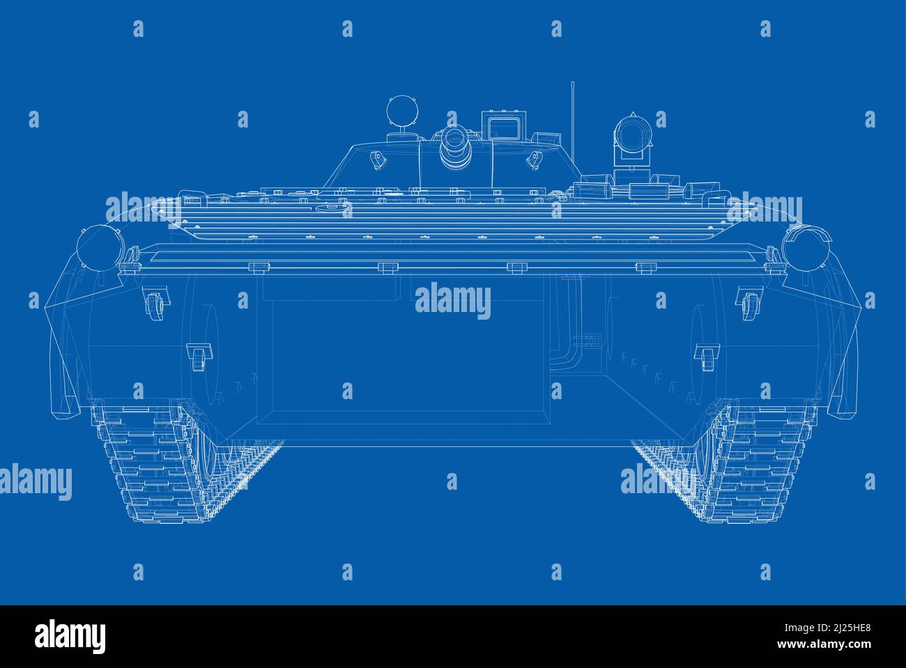 Infantry fighting vehicle. Vector Stock Vector Image & Art - Alamy