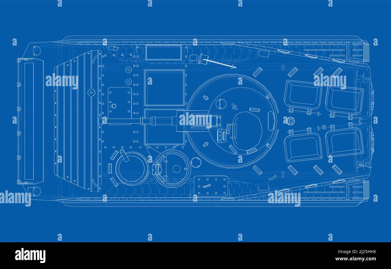 Infantry fighting vehicle. Vector Stock Vector Image & Art - Alamy