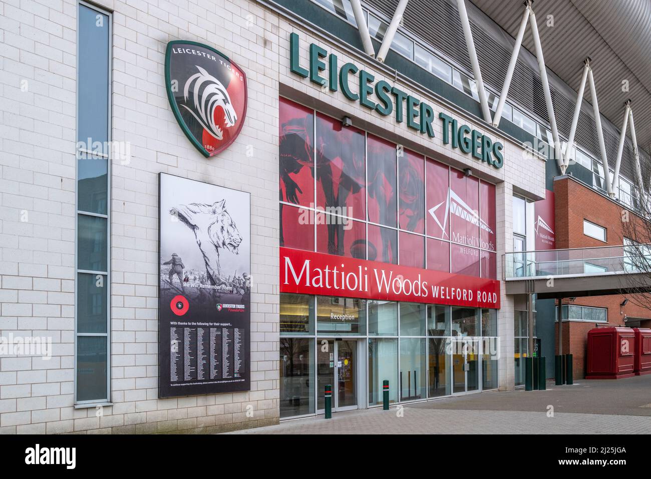 Leicester tigers stadium hi-res stock photography and images - Alamy