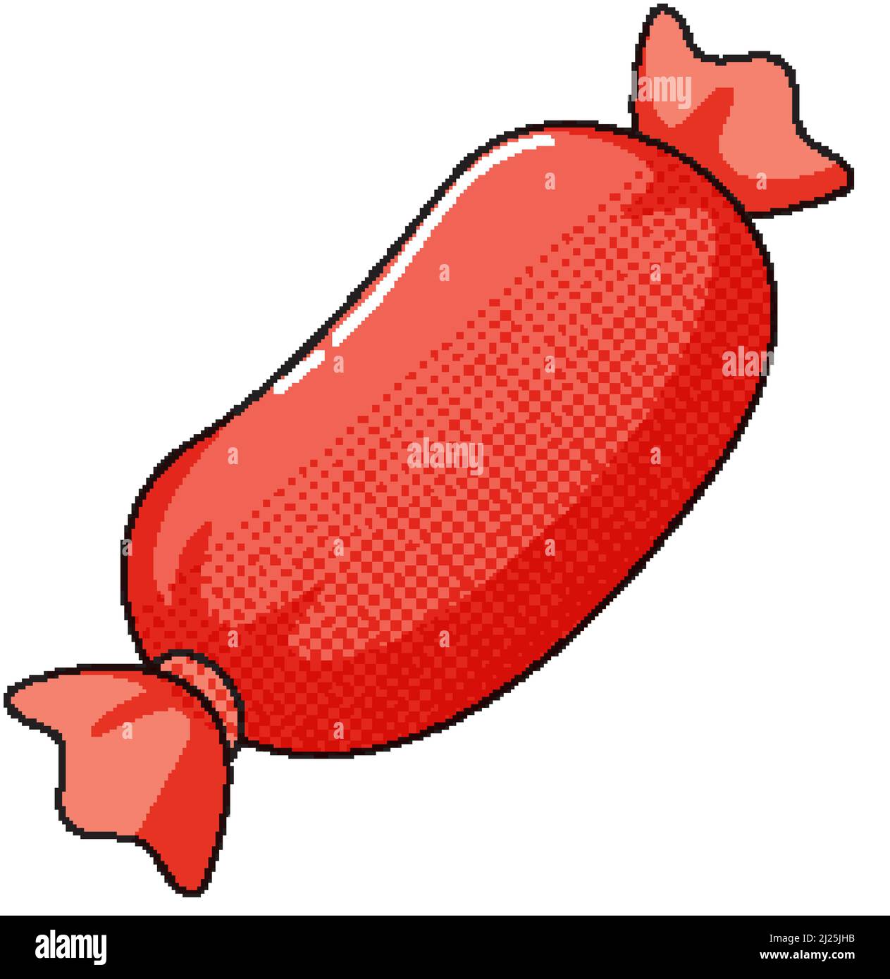 Simple candy on white background illustration Stock Vector Image & Art ...