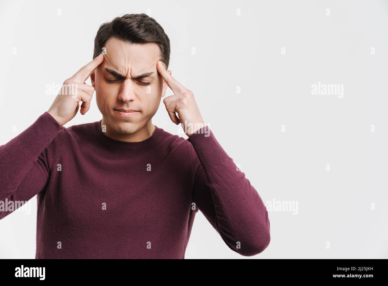 Rub rubbing temple temples hi-res stock photography and images - Alamy