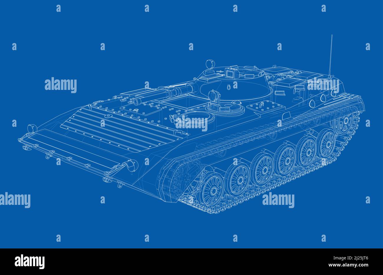 Infantry fighting vehicle. Vector Stock Vector Image & Art - Alamy
