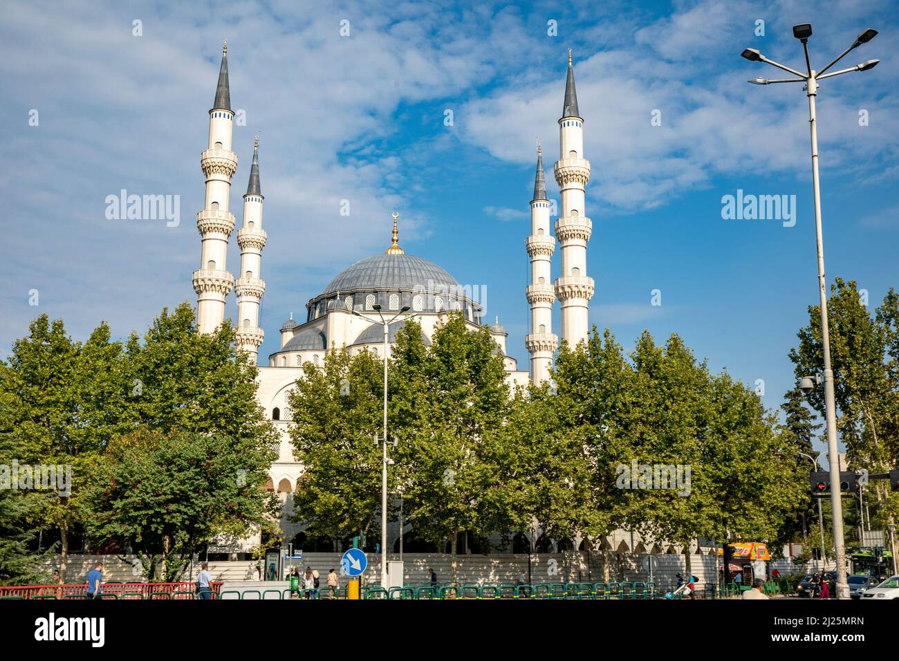 New mosque in Tirana, Albania Stock Photo - Alamy