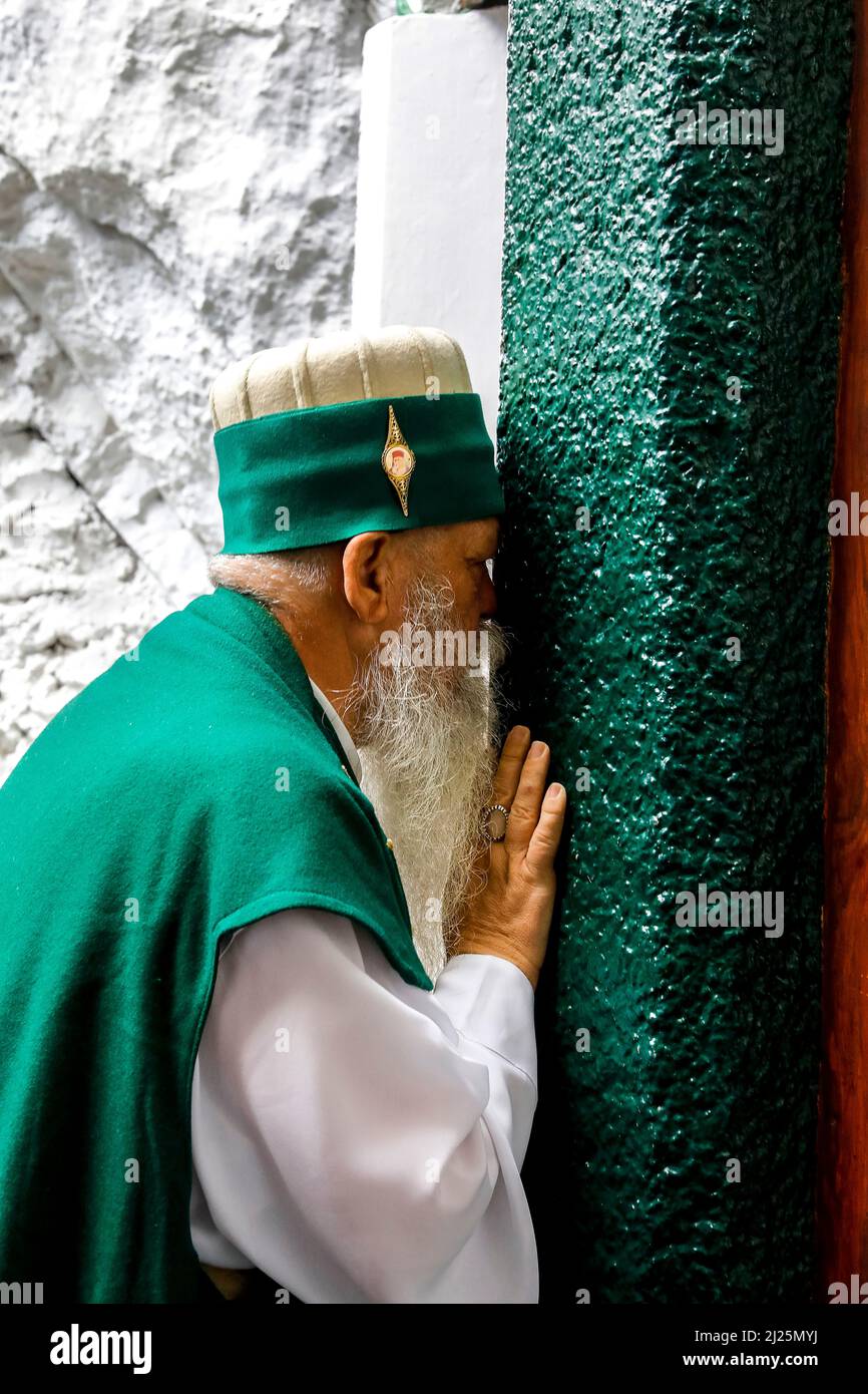 Haji Edmond Brahimaj Mondi, commonly known as Hajji Mondi or Baba Mondi ...
