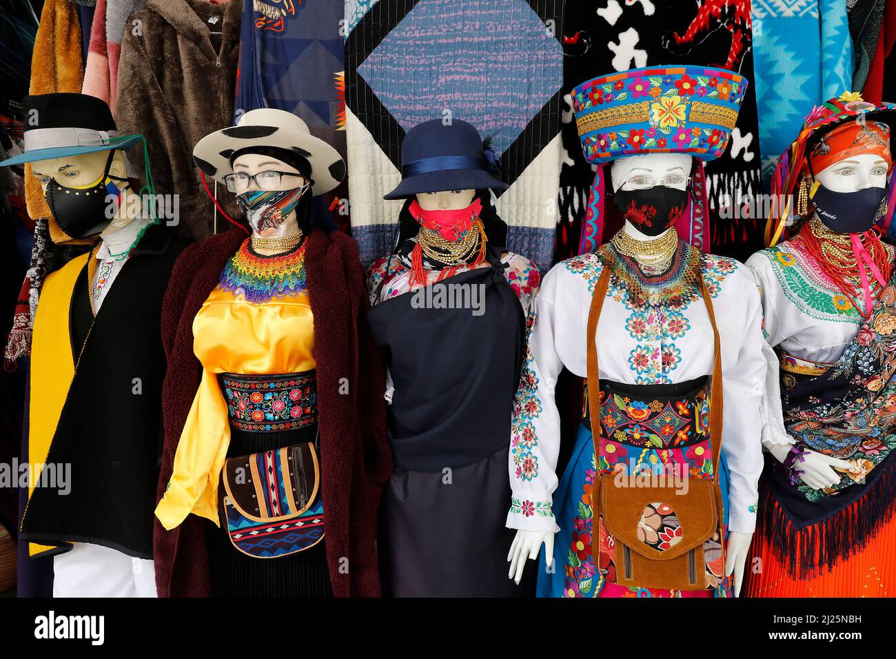 Shop display in Cuenca, Ecuador Stock Photo - Alamy