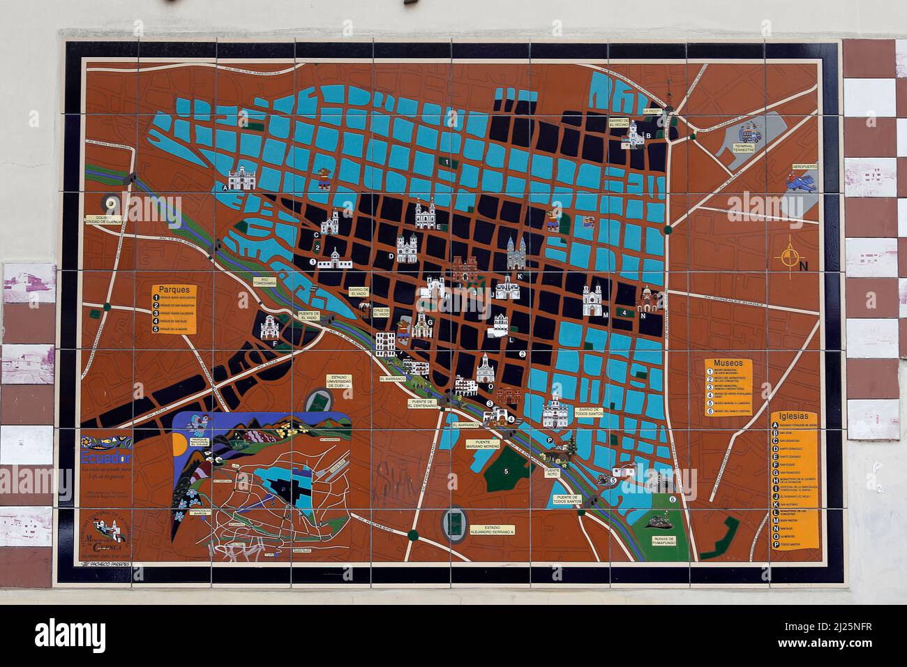 Cuenca map hi-res stock photography and images - Alamy