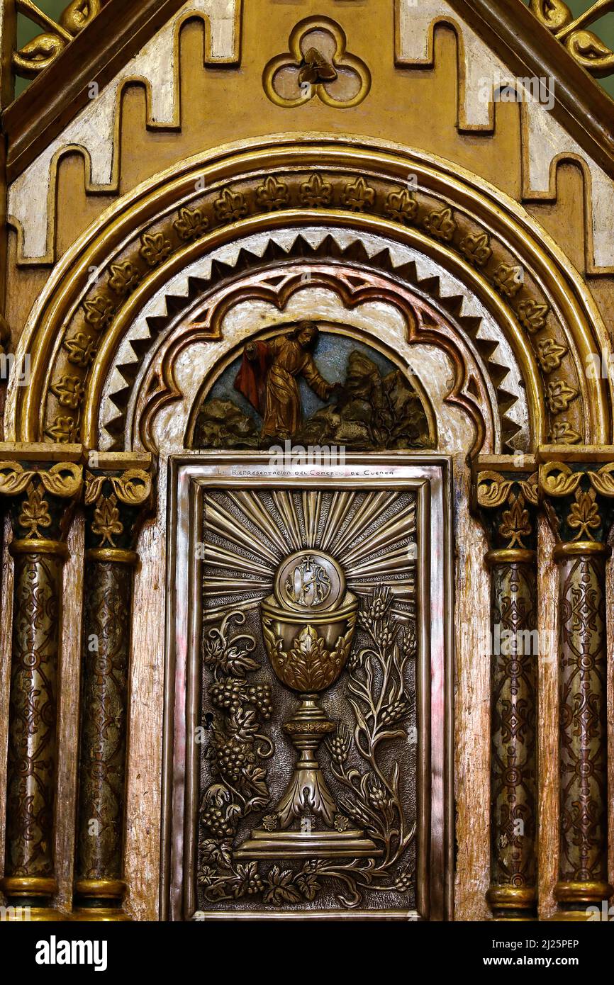 Tabernacle in catholic church hi-res stock photography and images - Alamy