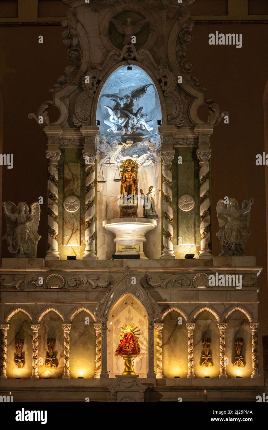 Immaculate Conception cathedral, Cuenca, Ecuador. Chapel Stock Photo ...