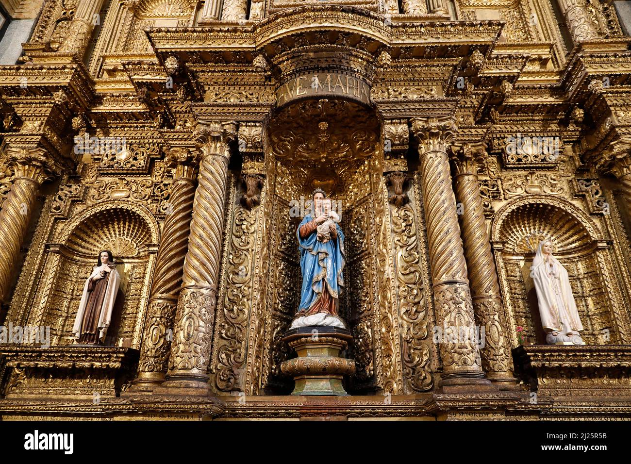 Sagrario catholic church (17th century), Quito, Ecuador Stock Photo - Alamy