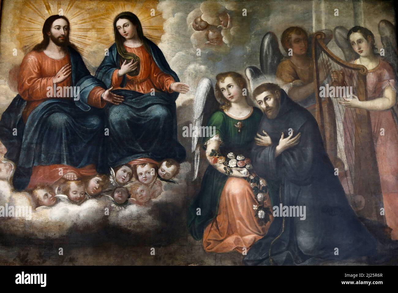 Fray Pedro Gocial museum in San Francisco's convent, Quito, Ecuador ...