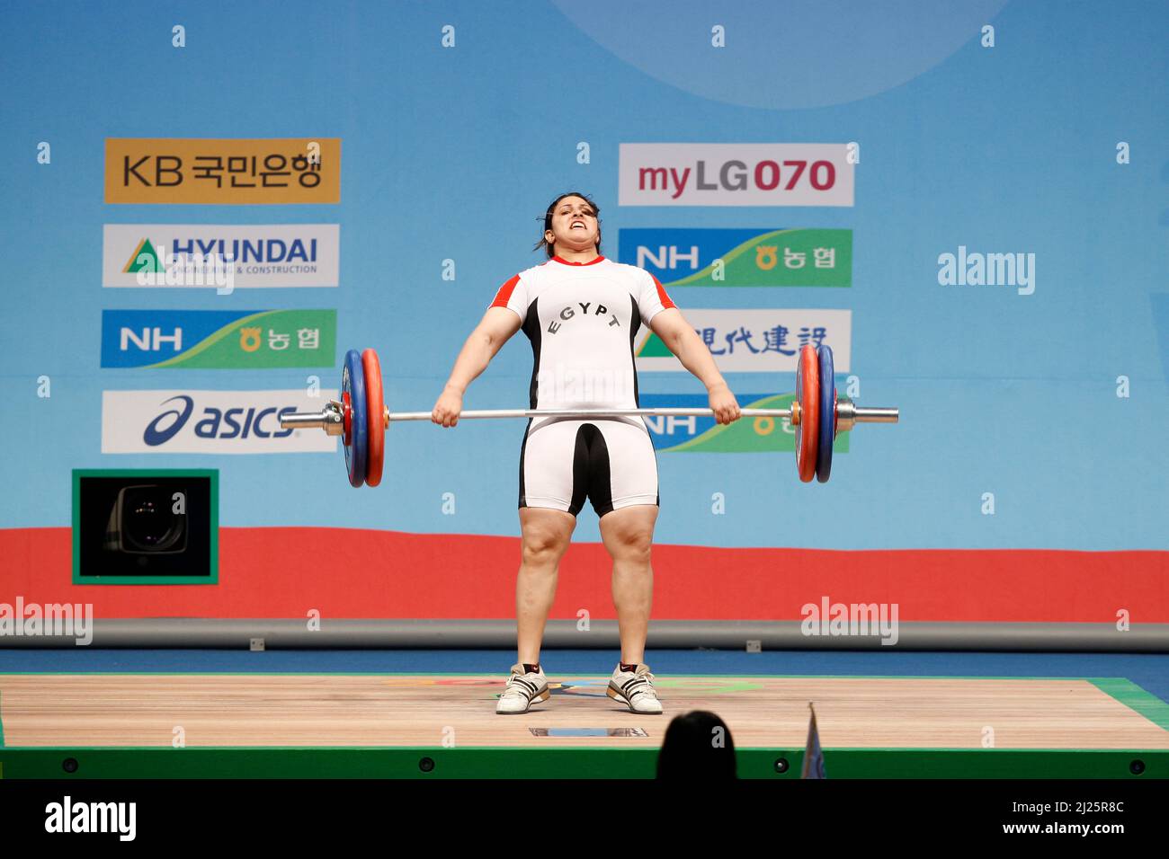 South korea ibrahim mohamed afaf of egypt hi-res stock photography and ...