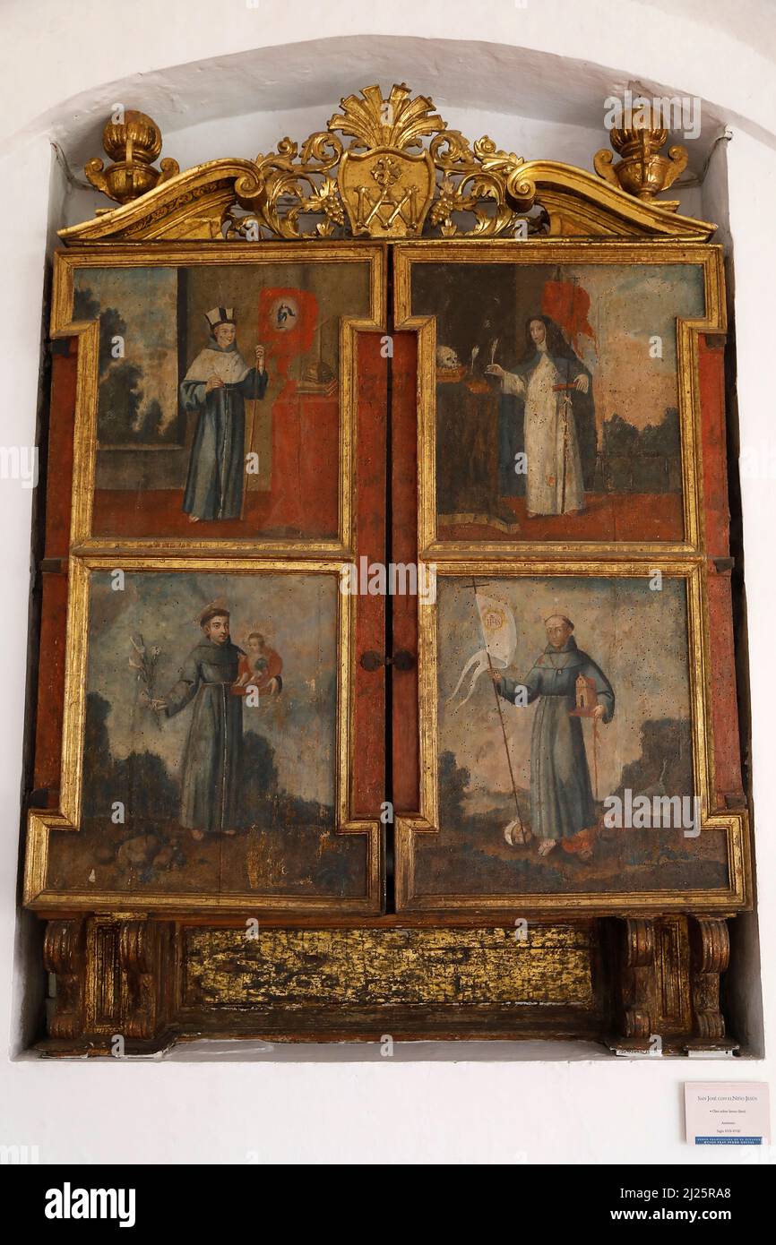 Fray Pedro Gocial museum in San Francisco's convent, Quito, Ecuador ...