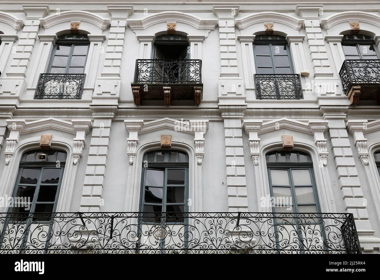 Heritage building in Cuenca, Ecuador Stock Photo - Alamy