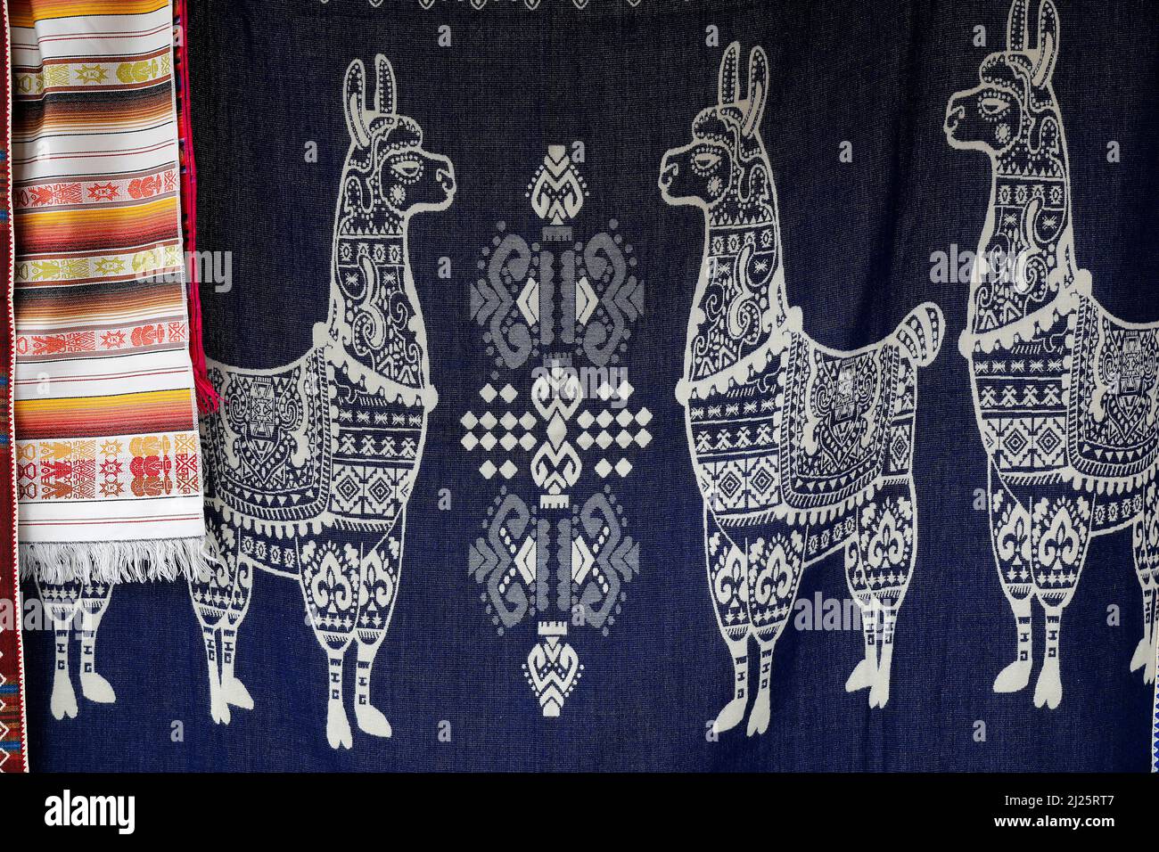 Otavalo textiles hi-res stock photography and images - Alamy
