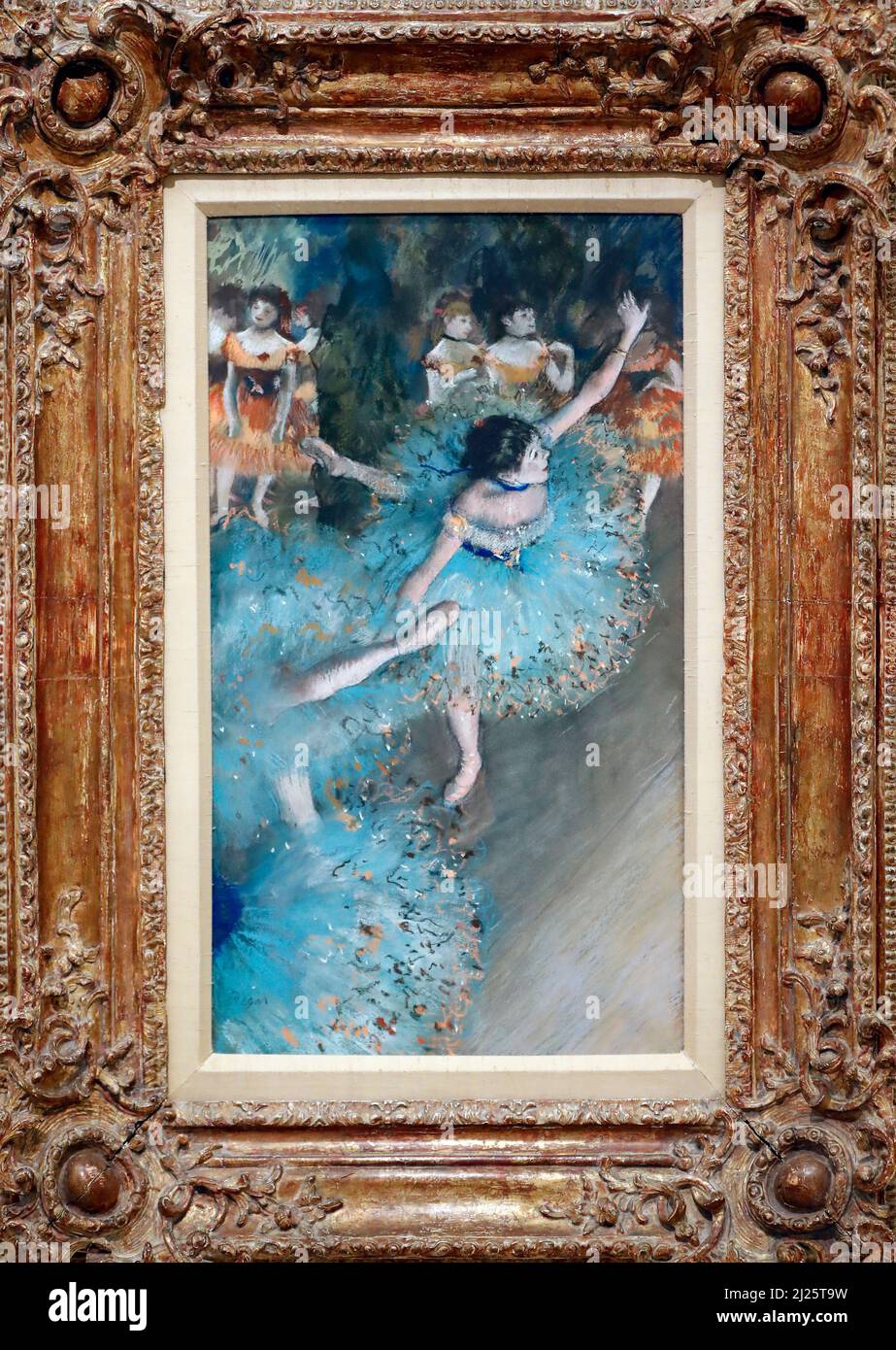 Edgar Degas Green Dancers