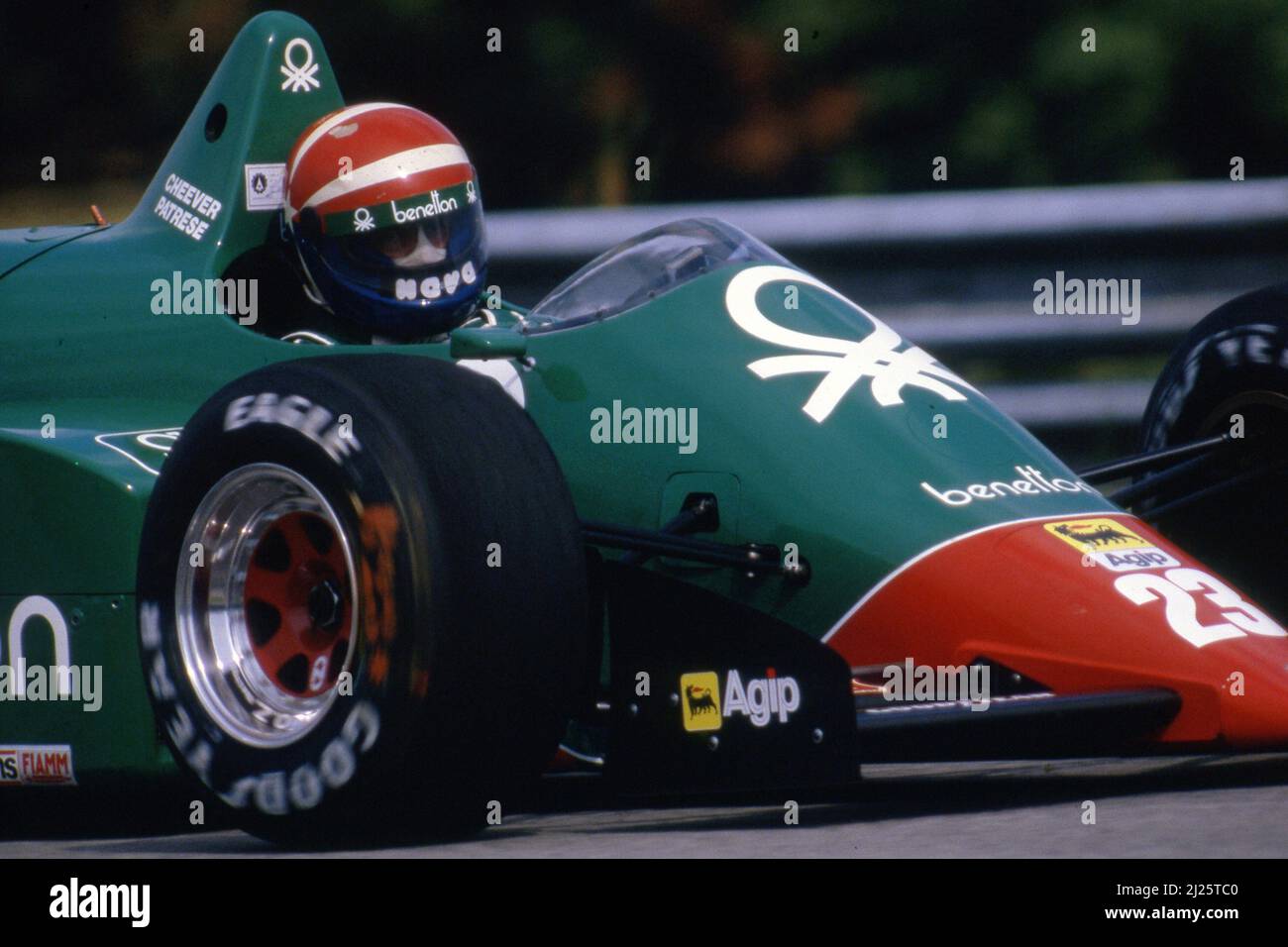 Eddie Cheever (USA) Alfa Romeo 185T Stock Photo - Alamy