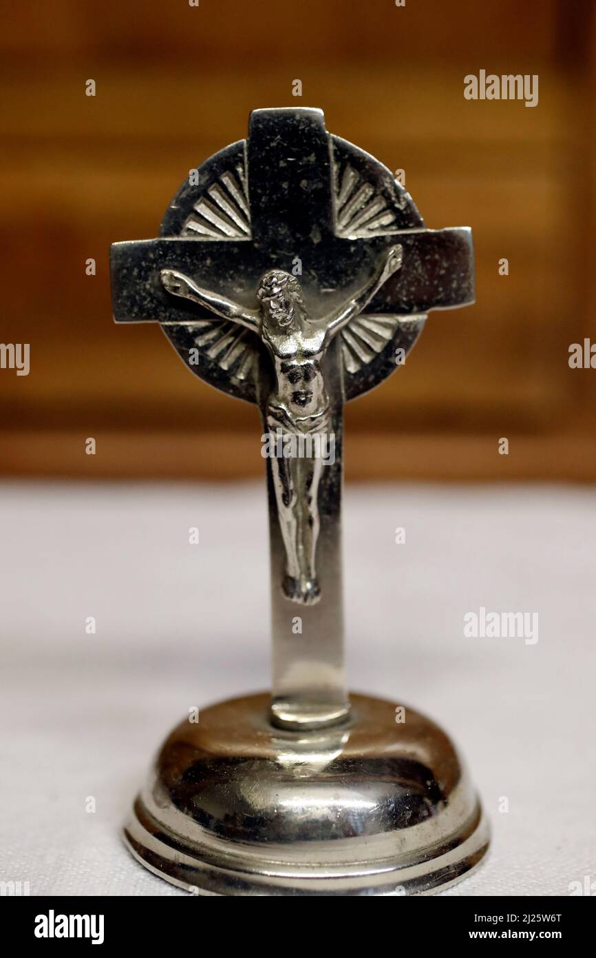 Catholic church crucifix hi-res stock photography and images - Alamy
