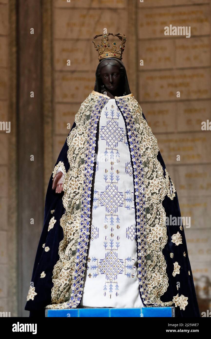 Our Lady Of Africa Statue at Douglas Hairston blog