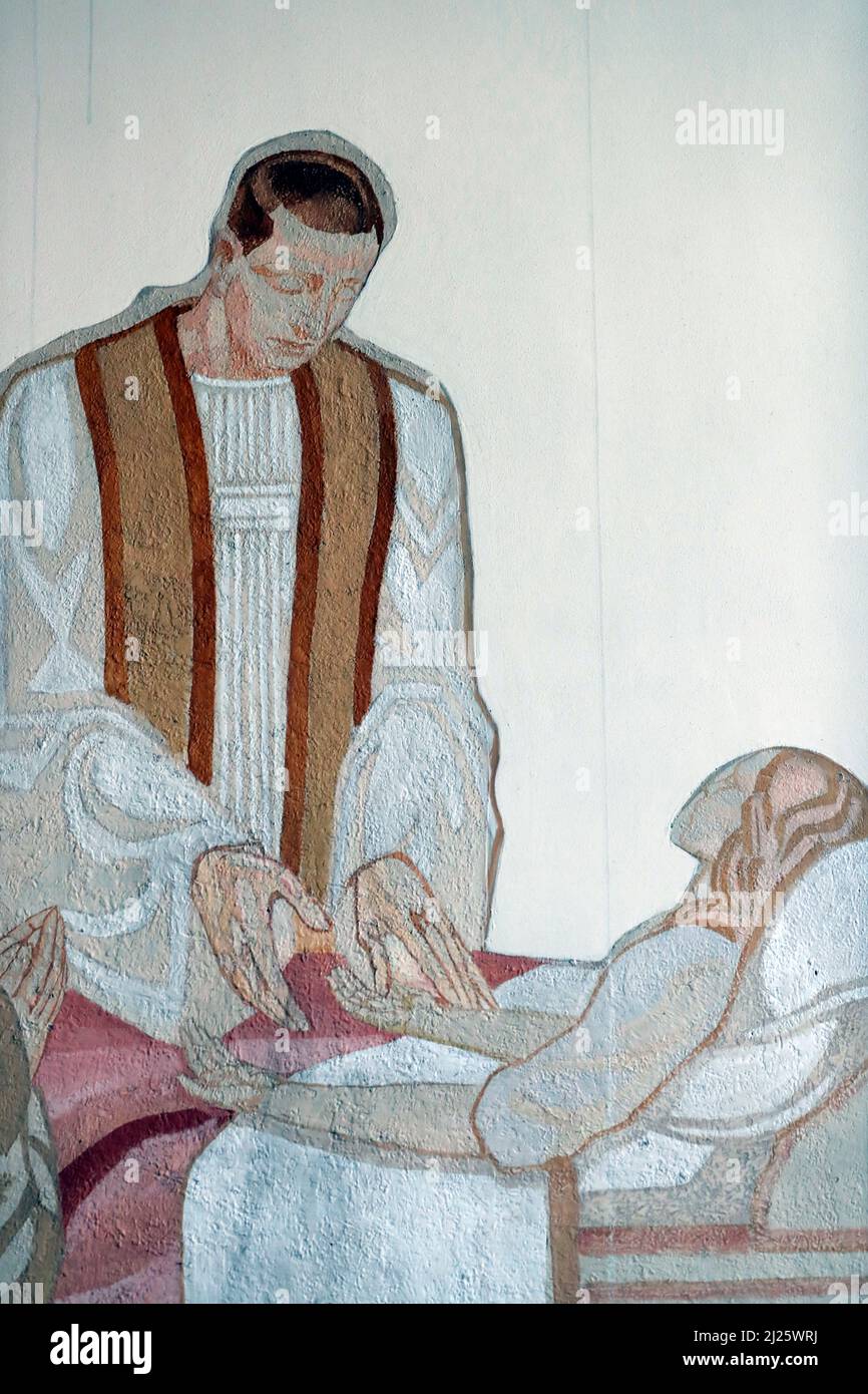 Anointing Of The Sick Painting