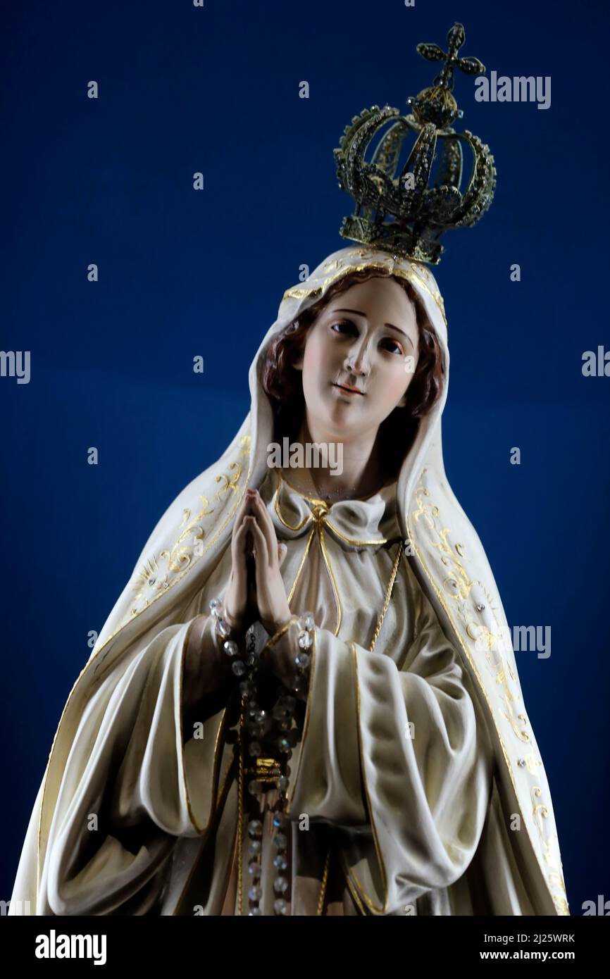 Our lady of Fatima. Virgin Mary Stock Photo - Alamy