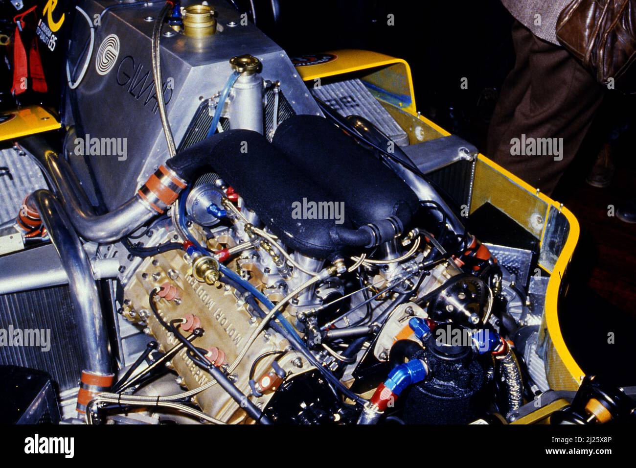Minardi M185 Motori Moderni Turbo engine Stock Photo - Alamy